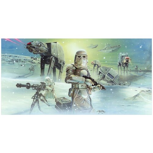 Плакат, постер на бумаге Star Wars/Звездные Войны. Размер 42 х 60 см