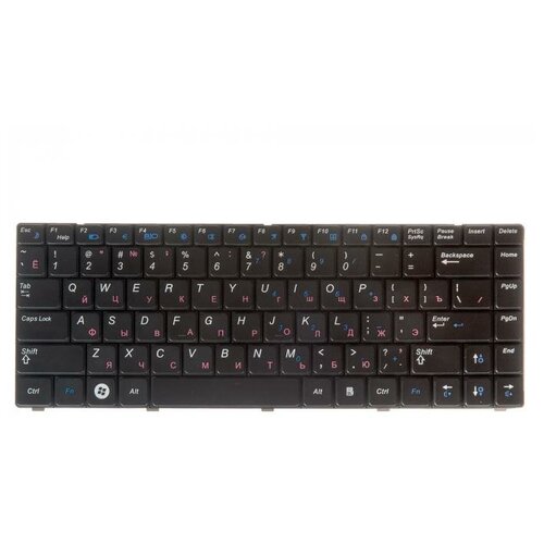 Клавиатура для ноутбука Samsung R418, R420, R423, R425, R428, R430, R439, R440, R463, R469, RV408, черная, гор. Enter ZeepDeep