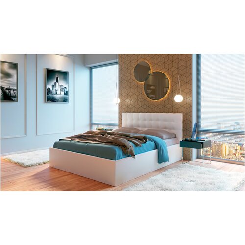 Двуспальная кровать Слим, 120x200 см, 1.2х2.0 м, Costa