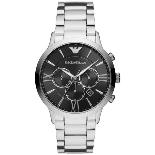 Наручные часы EMPORIO ARMANI Giovanni, черный, серебряный