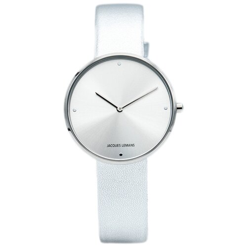 Наручные часы JACQUES LEMANS Design collection, белый, серебряный