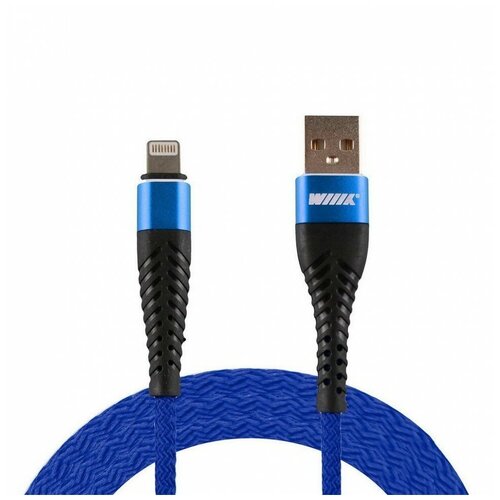 Аксессуар WIIIX USB - Lightning 1m Blue CB725-U8-10BU