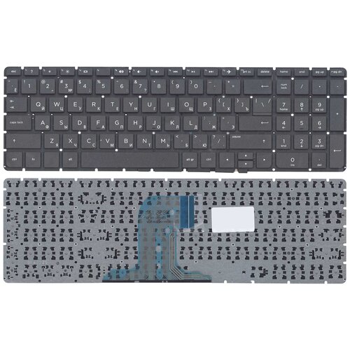 Клавиатура для ноутбука HP Pavilion 250 G4 G5 255 G4 черная без рамки