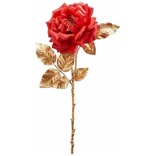 EDG Искусственная роза Глория Деи 57 см, коралловая 215449-34