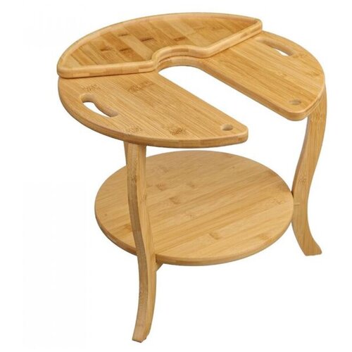 Столик-поднос, 38×35 см, бамбук