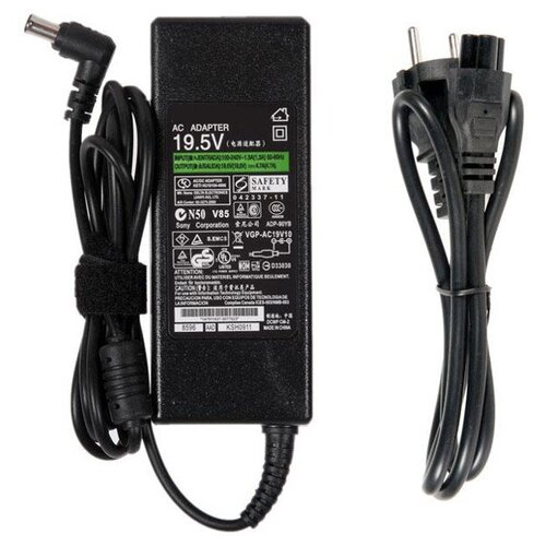 Блок питания RocknParts Zip 19.5V 4.7A 90W для Sony Vaio VGN-SZ/FZ/CR/FS/FE/FJ/S3/S4/S5/BX 365525