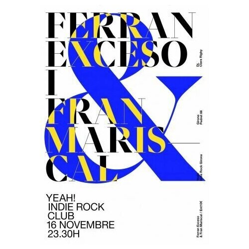 Плакат, постер на холсте Ferran Exceso-Ферран Эксцесс. Размер 21 х 30 см