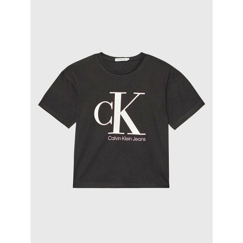 Футболка Calvin Klein Jeans, размер 10Y [METY], черный
