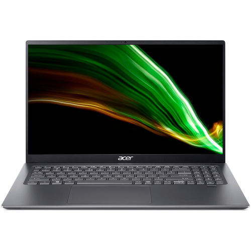 16.1" Ноутбук Acer SF316-51-50PB 1920x1080, Intel Core i5 11300H 3.1 ГГц, RAM 8 ГБ, LPDDR4X, SSD 256 ГБ, Intel Iris Xe Graphics, Endless OS, NX.ABDER.007, серый
