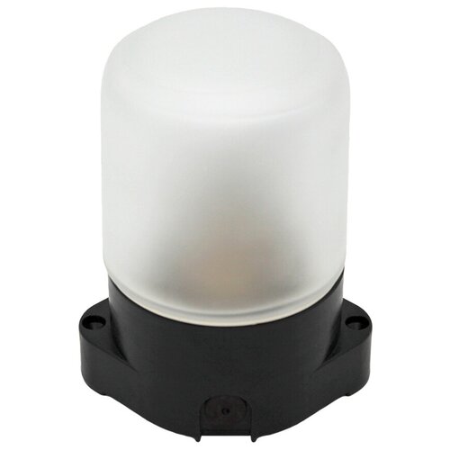 Светильник накладной SVET НББ 01-60-001 E27 105х84х138 мм 60 Вт 220 В IP65 цилиндр черный с влагозащитой