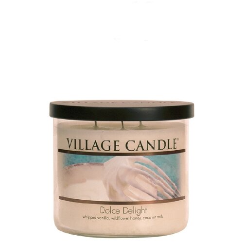 Ароматическая свеча Village Candle "Сливочный Восторг", чаша, средняя
