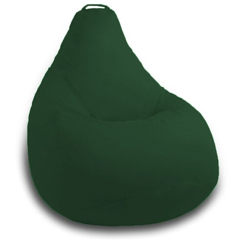 Кресло-мешок PUFON груша XXXL Комфорт темно-зеленый