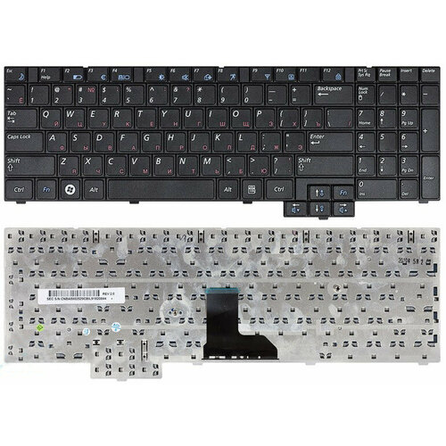 Клавиатура для ноутбука Samsumg NP-R530-JA07UA черная