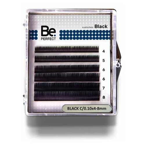 Чёрные Be Perfect MINI 6 линий B 0,10 5 мм