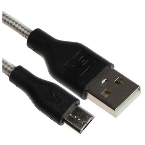 Кабель Exployd Classic EX-K-493, microUSB - USB, 1 м, серый, 2 штуки