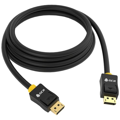 Кабель GCR DisplayPort v1.2 (GCR-DP2DP), 3 м, 1 шт., черный