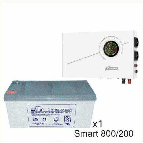 ИБП Powerman Smart 800 INV + LEOCH DJM12200