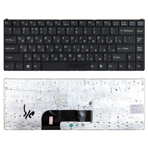 Клавиатура для ноутбука Sony Vaio VGN-N130G/W черная