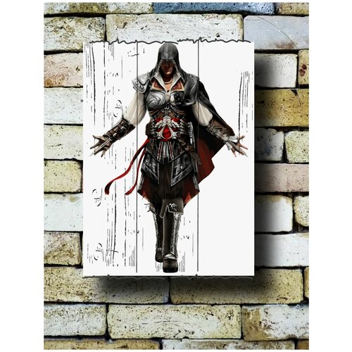 Картина на досках 'Ассасинс Крид. Assassin'S Creed'