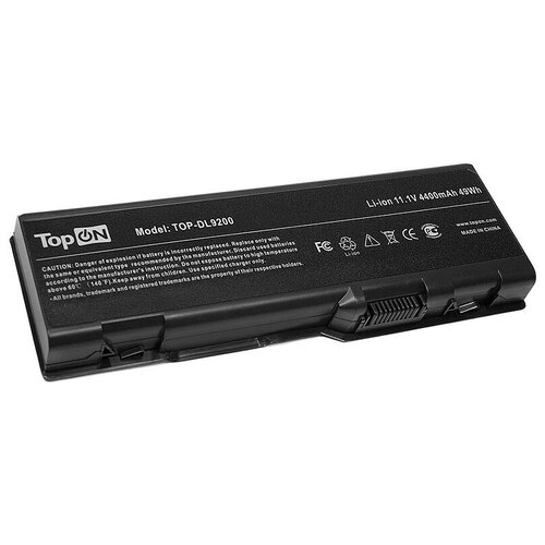 Аккумуляторная батарея TopON для ноутбука Dell Inspiron E1705 (4400mAh)