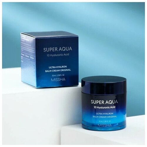 Missha Super Aqua Ultra Hyalron Balm Cream Original увлажняющий крем-бальзам для лица, 70 мл, 96 г