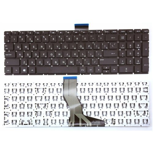 Клавиатура для HP Pavilion 250 G6, 255 G6, 258 G6, 15-BS, 15-BW, 17-BS без рамки