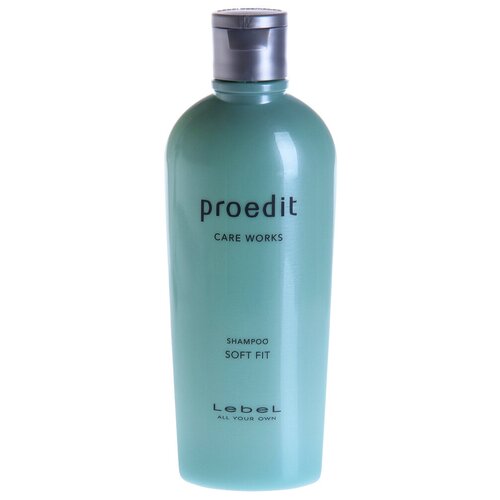 Lebel Proedit Soft Fit Shampoo - Увлажняющий шампунь для жестких и непослушных волос 300 мл