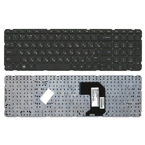 Клавиатура для ноутбука HP Pavilion G7-2217cl черная без рамки