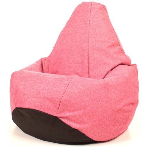 Кресло-мешок, Бескаркасный пуф груша, Ibag, Оксфорд, Размер XXL, цвет "Розовый холст"
