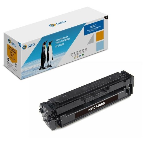 G&G NT-CF400X совместимый лазерный картридж 201X Black / CF400X - черный, 2800 стр для принтеров HP
