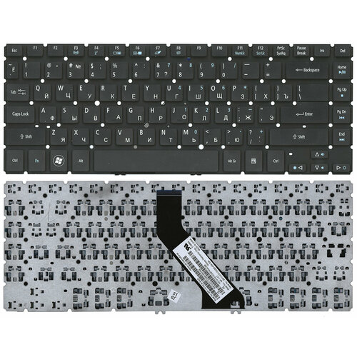 Клавиатура для ноутбука Acer 9Z. N8DSW. S0R черная без рамки