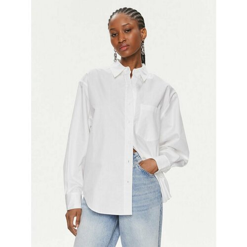 Рубашка CALVIN KLEIN, размер 44 [EU], белый