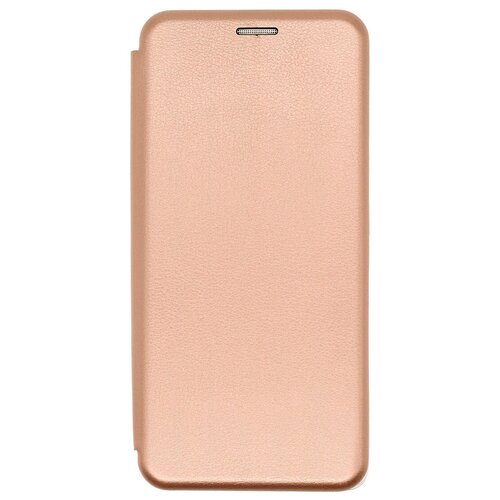 Чехол книжка с магнитом Samsung A52 розовое золото