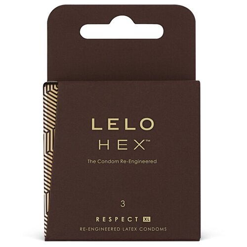 Презервативы LELO HEX Respect XL 3 шт.