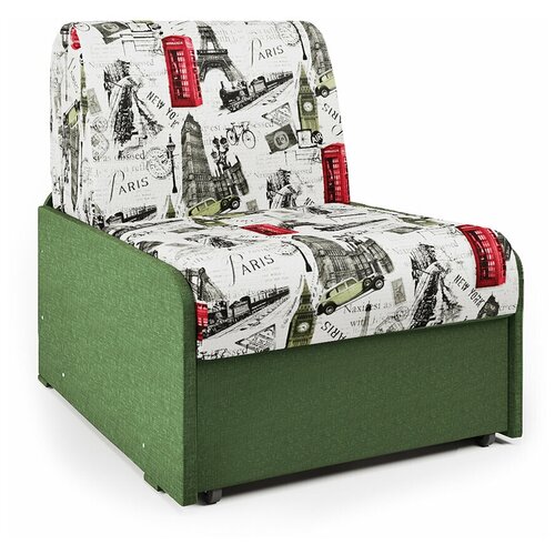 Кресло-кровать Коломбо БП Париж и зеленый