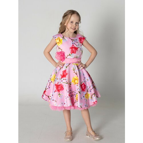 Платье, размер 38, розовый