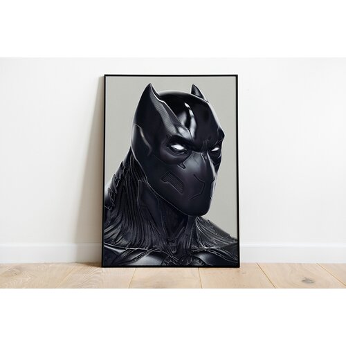 Плакат "Чёрная Пантера " / Формат А4 / 1 шт. (21х30 см) / Интерьерный постер
