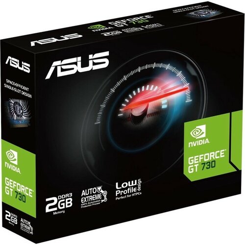 Видеокарта ASUS GeForce GT 730 2GB (GT730-2GD3-BRK-EVO), Retail