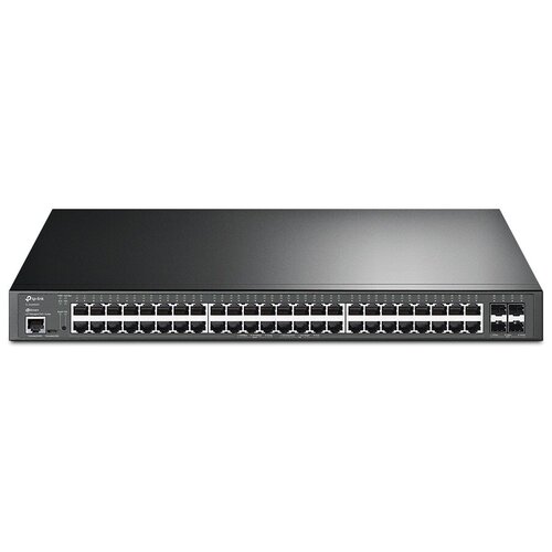 TP-Link SMB TP-Link TL-SG3452XP JetStream 48-портовый гигабитный управляемый коммутатор PoE+ уровня 2+ с четырьмя слотами SFP+ 10 Гбит/с