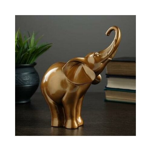 Фигура "Слон" бронза 15х8х18см Хорошие сувениры 4241544 .