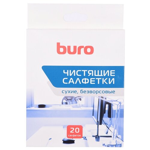 Чистящие салфетки BURO BU-UDRY 20 шт