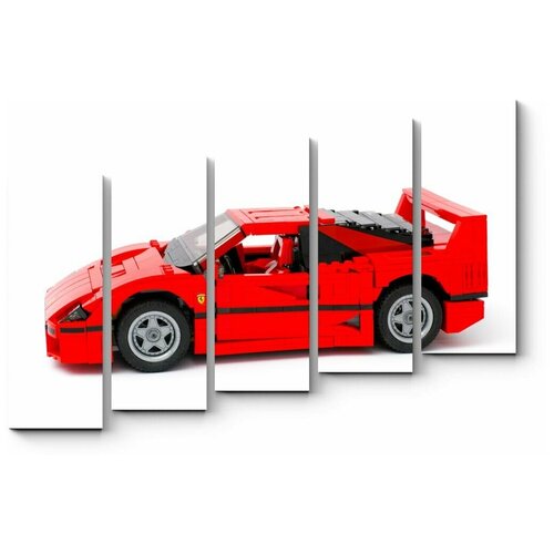 Модульная картина Лего Ferrari F40110x77