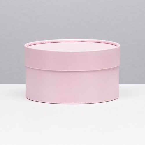 SUI Подарочная коробка "Нежность" розовая, завальцованная без окна, 16 х 9 см