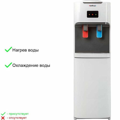 Кулер для воды HotFrost V115C , компрессорный, шкафчик