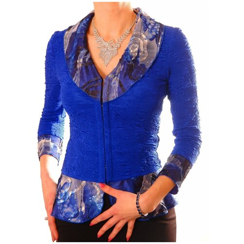 Блуза  TheDistinctive, размер XL, синий