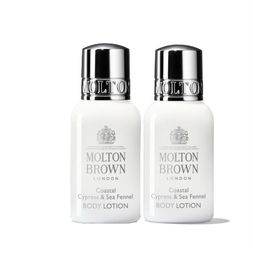 Molton Brown лосьон для тела Coastal Cypress & Sea Fennel Body Lotion 2 бутылки по 50 мл. Арт. NDB235-2