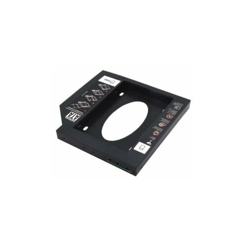 Адаптер оптибей (optibay) HDD 2.5' SATA в отсек привода ноутбука Slim 9.5mm, SATA