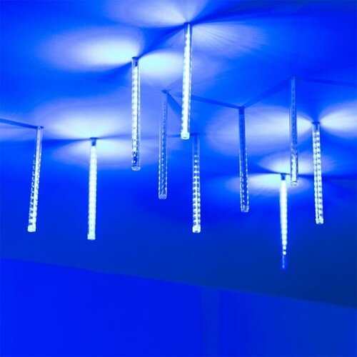 Светодиодная гирлянда Arlight ARD-Icefall-Classic-D12-200-10PCS-Clear-32LED-Live Blue 026041