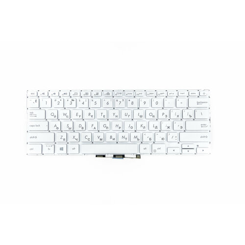Клавиатура для Asus BX433FN BX433 BX433FA серебро p/n: 0KN1-5Z2UA13