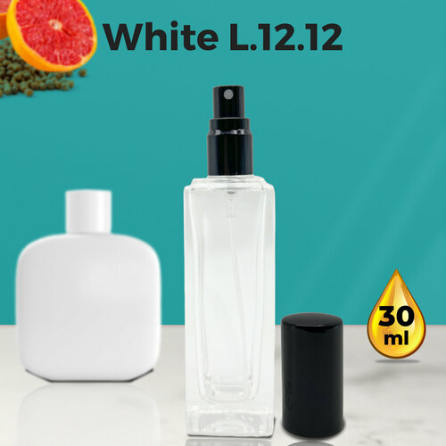 "White L.12.12" - Масляные духи мужские, 30 мл + подарок 1 мл другого аромата